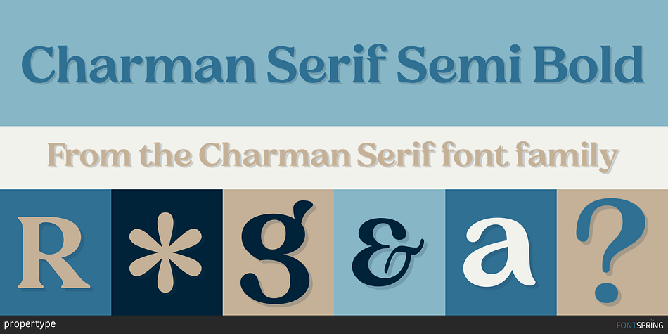Charman Serif Semi Bold Font