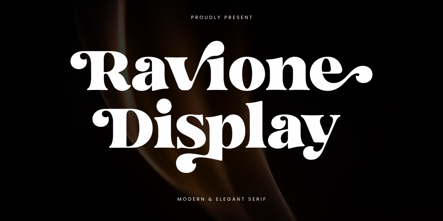 Ravione Display Font