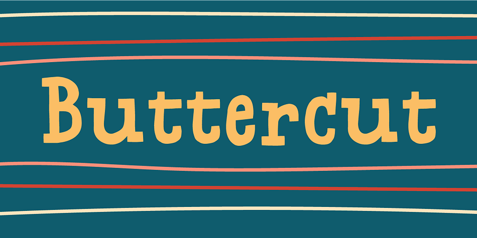 Buttercut Font