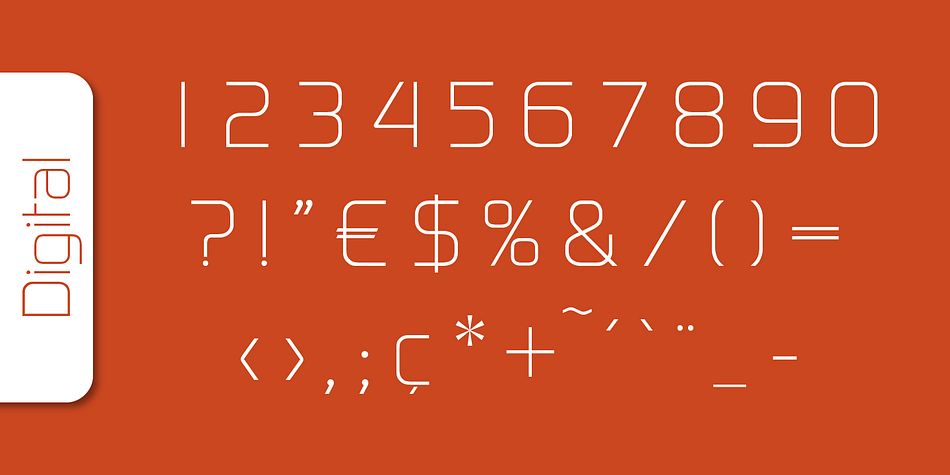 Digital Serial Font | Fontspring