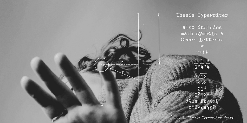 Thesis Typewriter Font