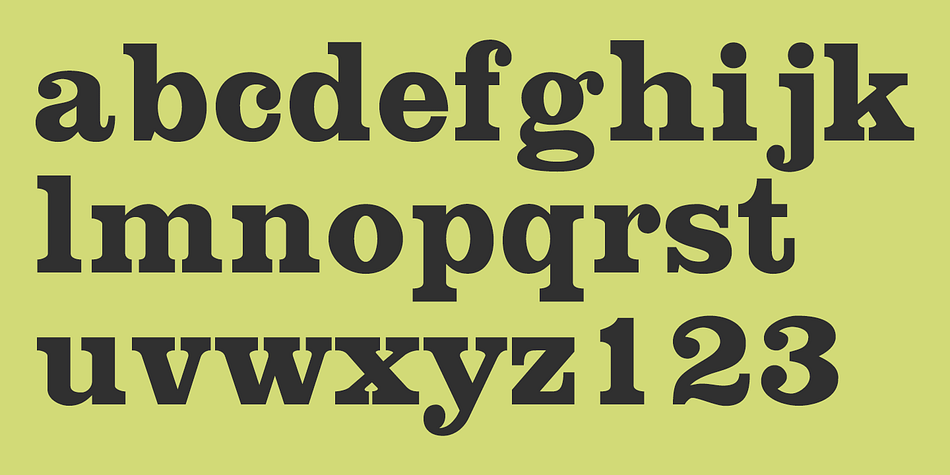 Clarendon Black Font