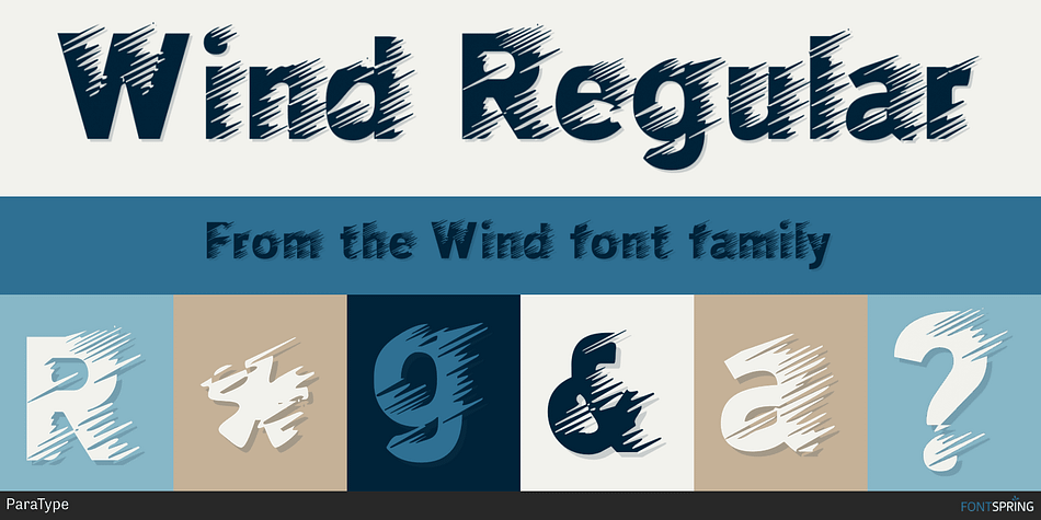 Wind Font