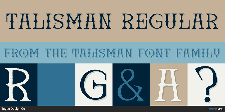 Talisman Regular Font