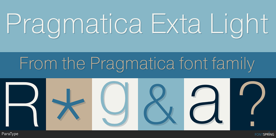 Pragmatica Basic Font