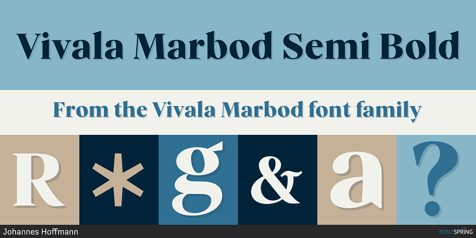 Vivala Marbod Semi Bold Font