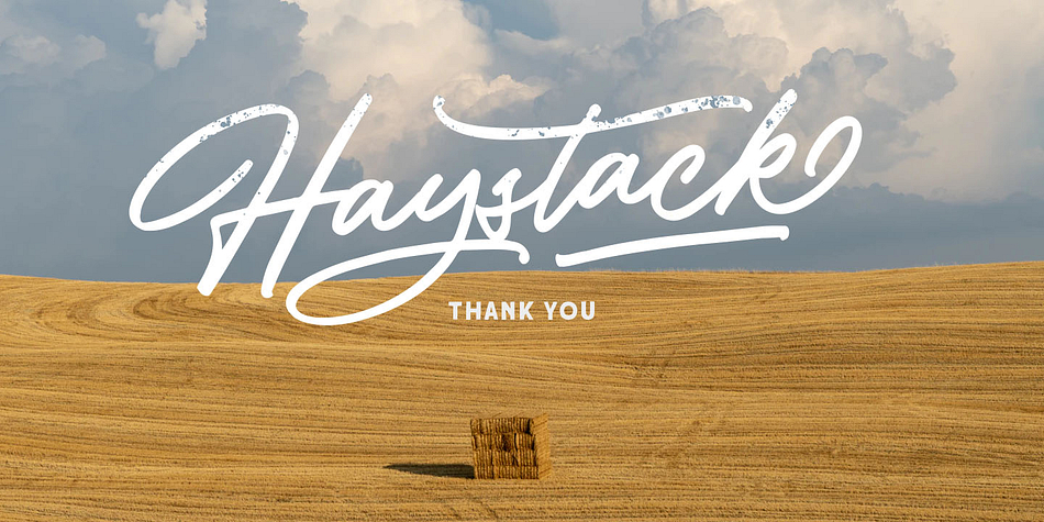 Haystack Font