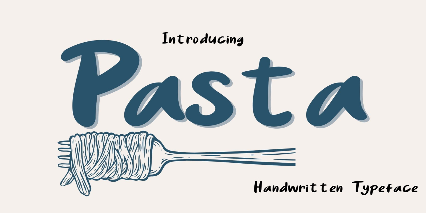 Pasta Font