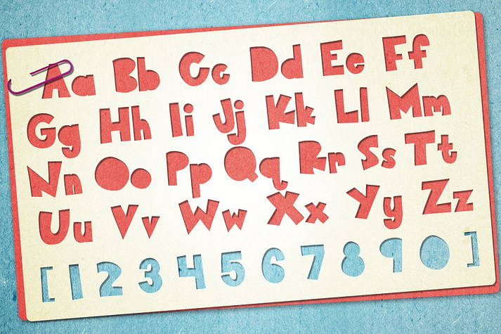 Paper Cutout Pro Font