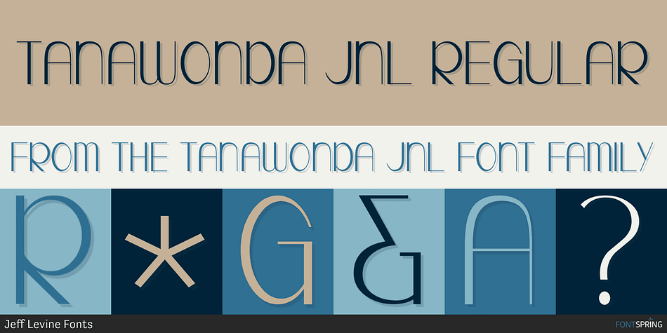 Tanawonda JNL Font