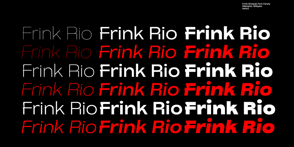 Frink Rio Font