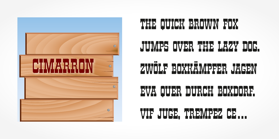 Cimarron Pro Font