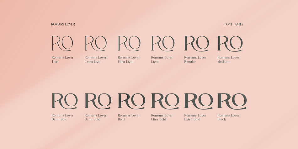 Roman Lover Font
