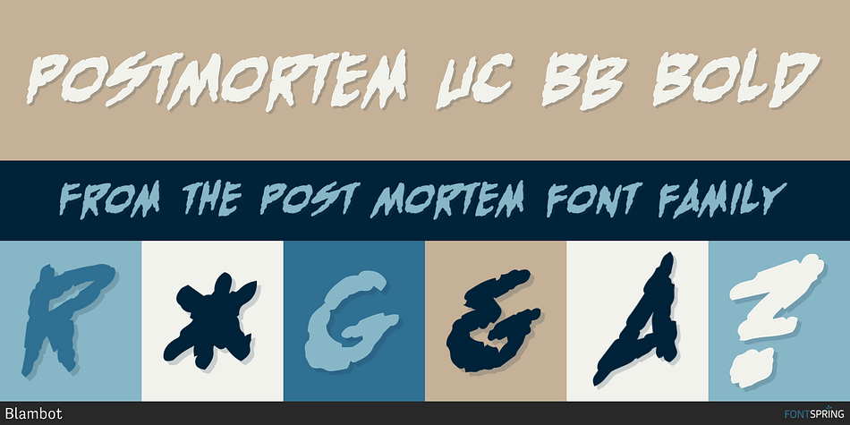 Post Mortem Font