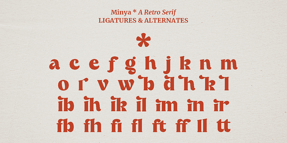 Minya Font