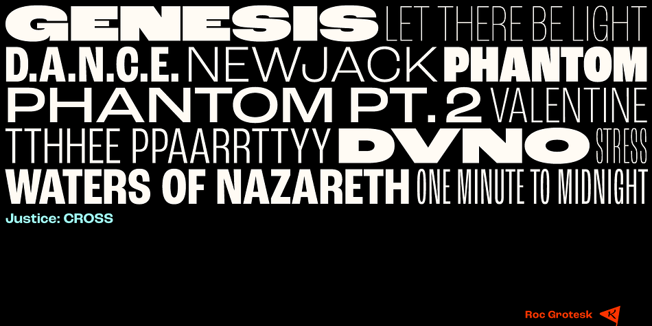 Roc Grotesk Font