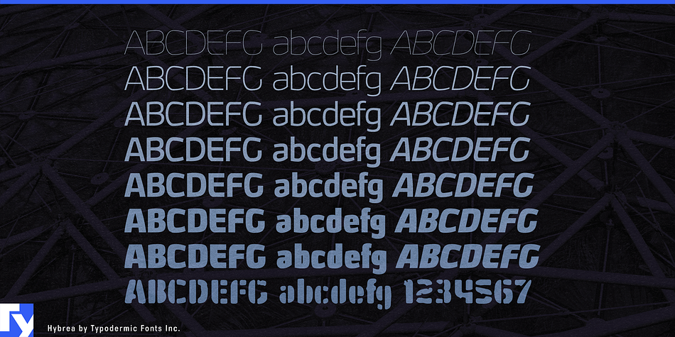Hybrea Font