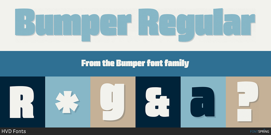 Bumper Regular Font