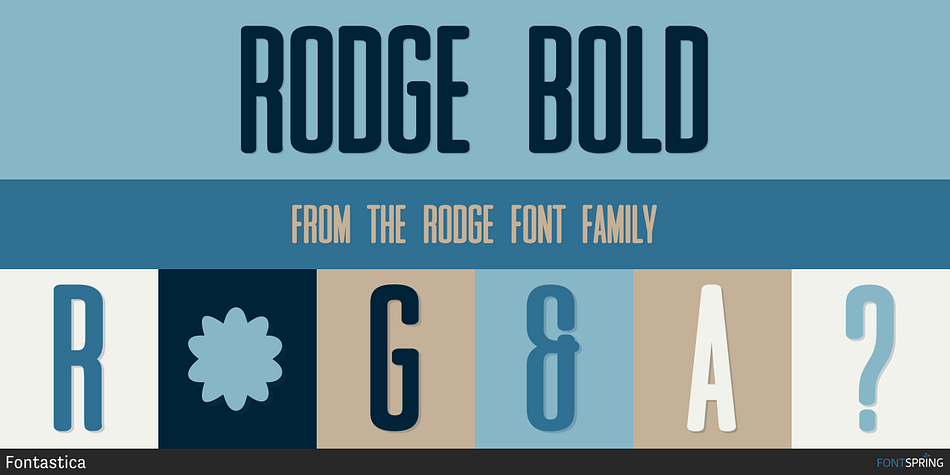 Rodge Bold Font
