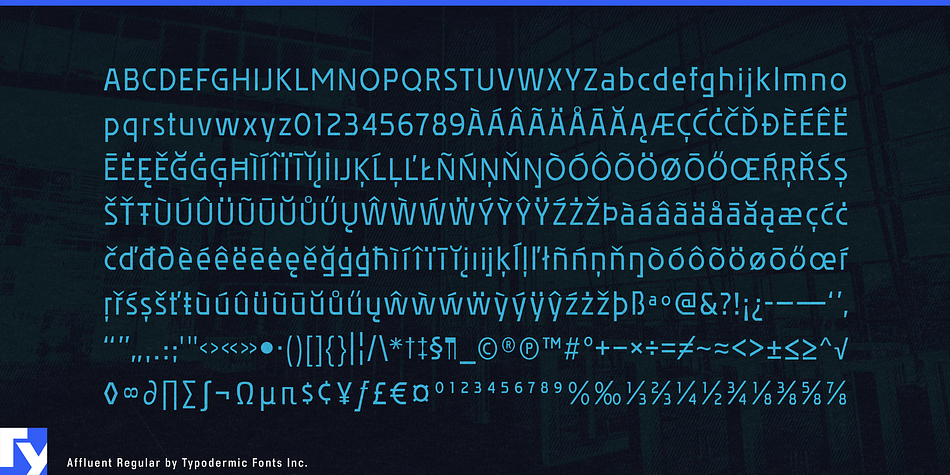 Affluent Font