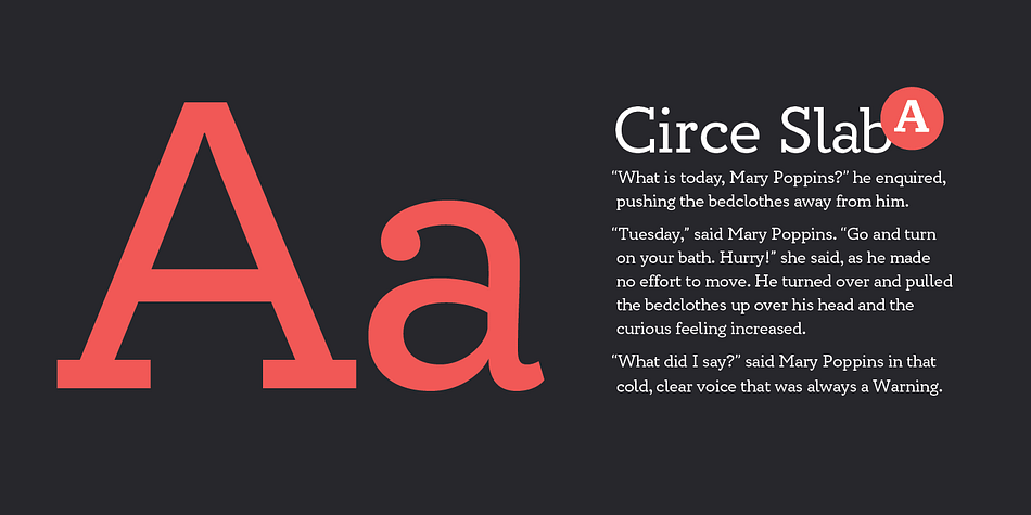 Circe Slab Font