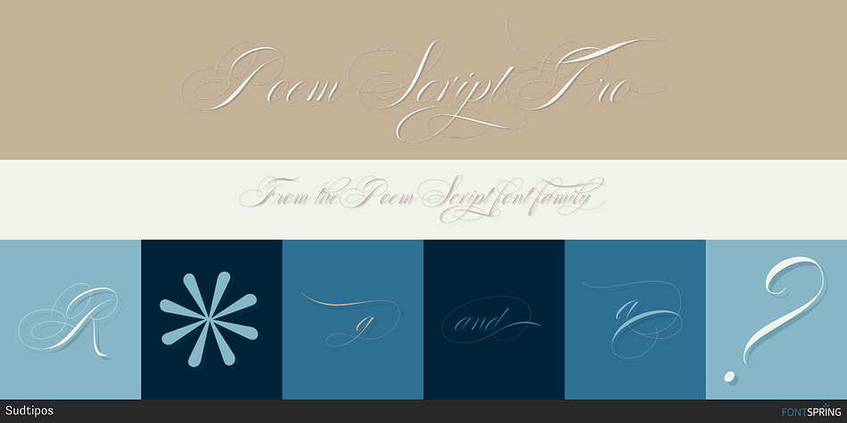 Poem Script Pro Font