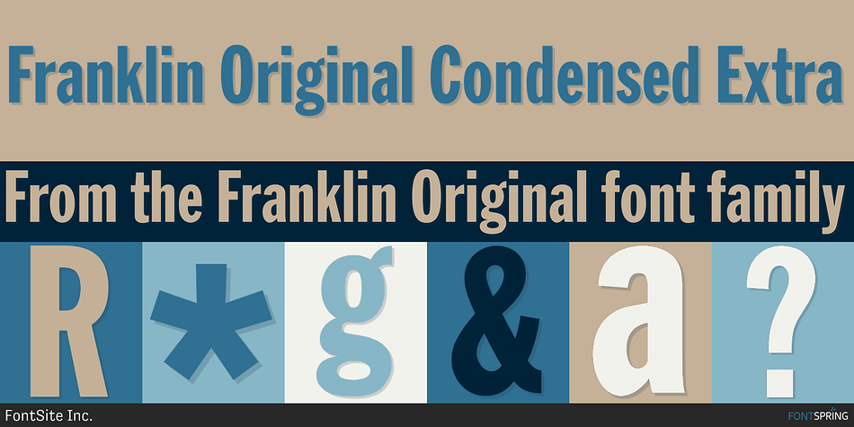 Franklin Original Font