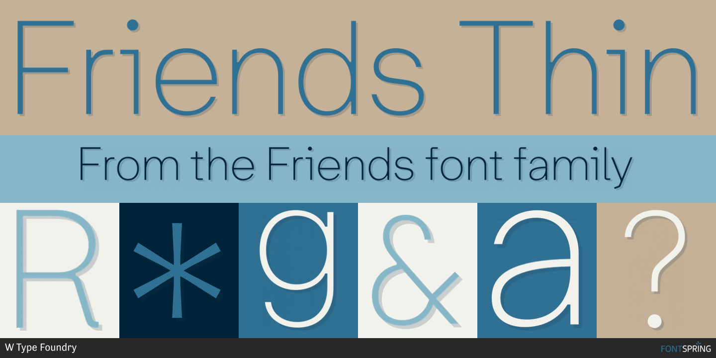 Similar Fonts To Friends