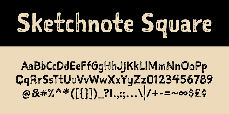 Sketchnote Font