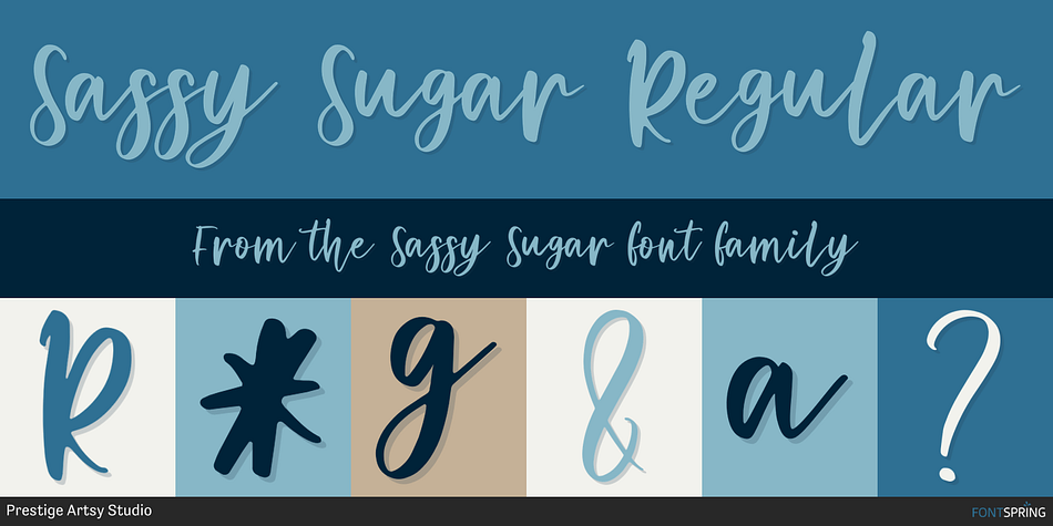 Sassy Sugar Regular Font