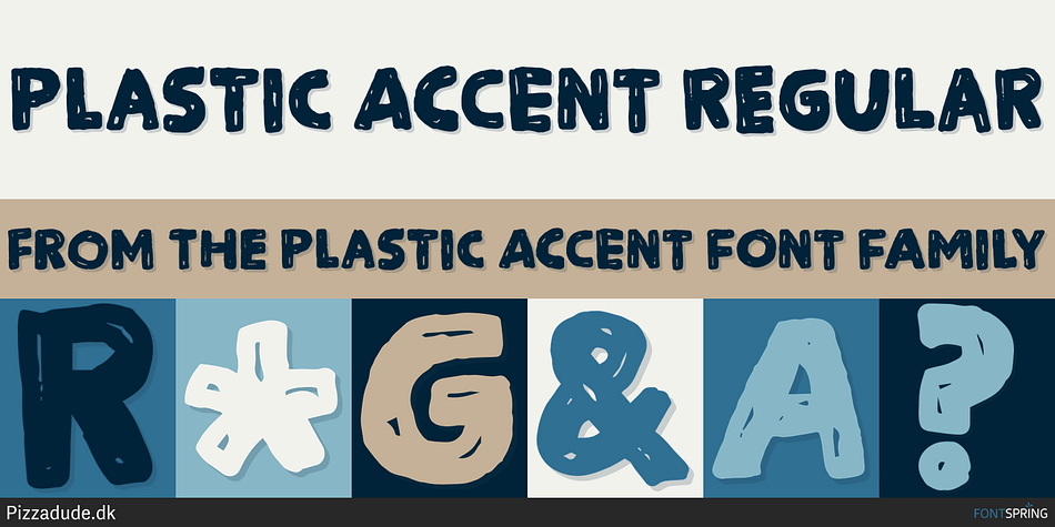 Plastic Accent Regular Font