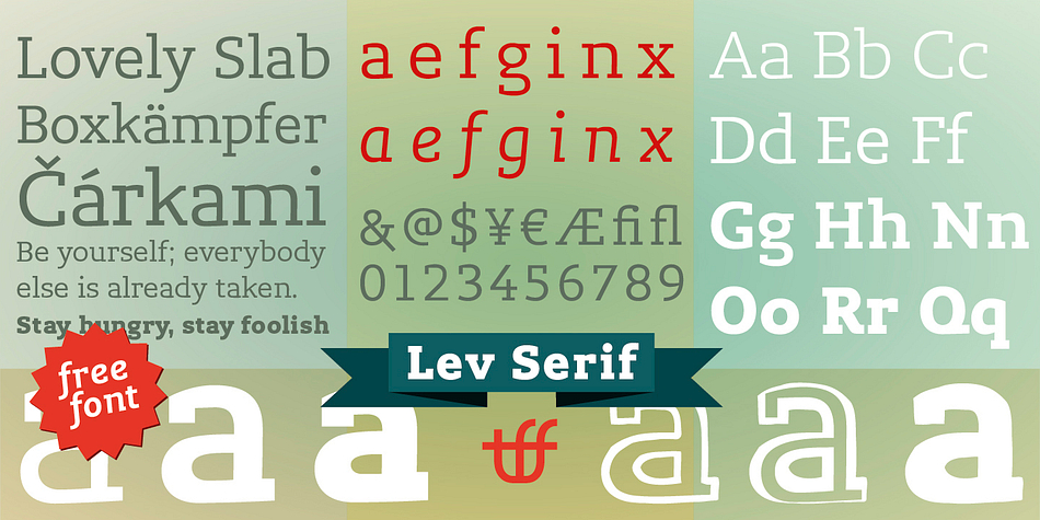 Lev Serif Font