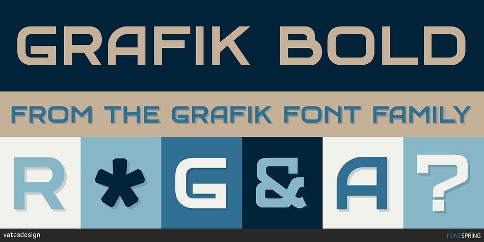 Grafik Bold Font