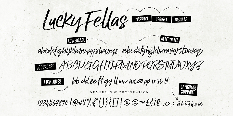Lucky Fellas Font