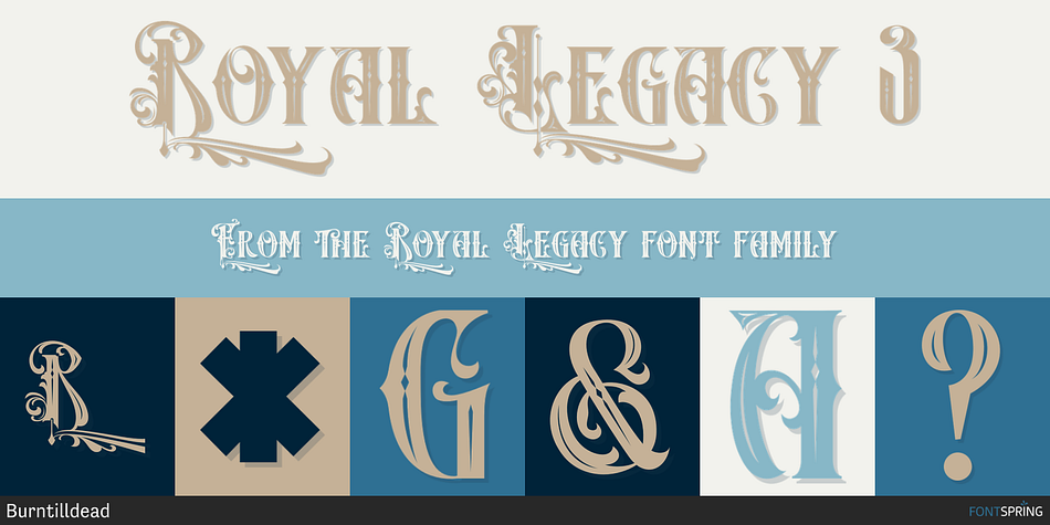 Royal Legacy 3 Font