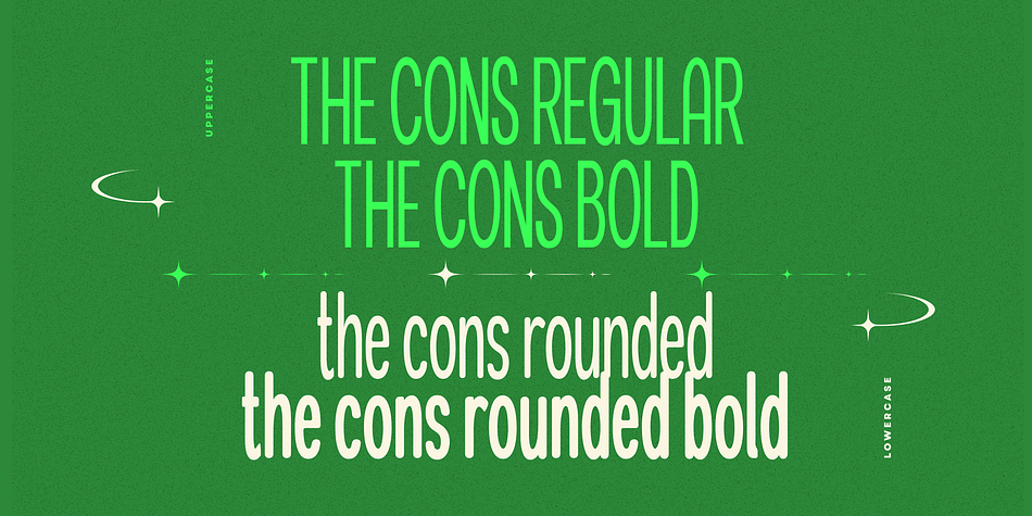 The Cons Font