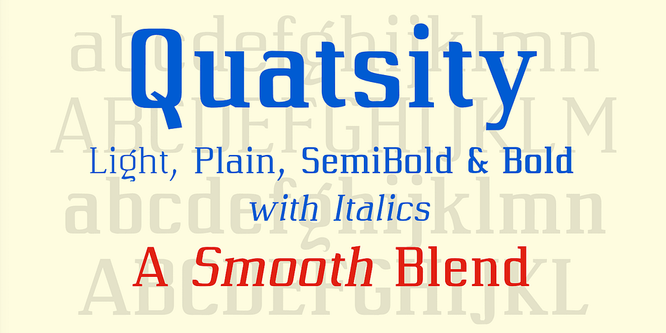 Quatsity Font