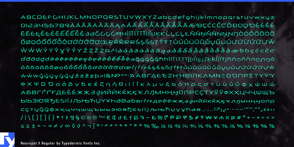 Neuropol X Font