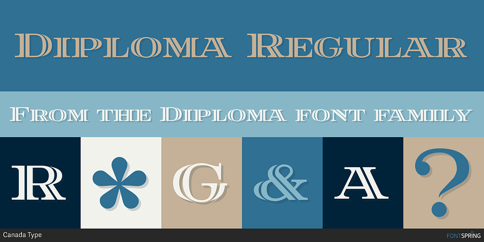 Diploma Regular Font