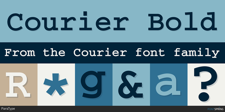 Courier Font