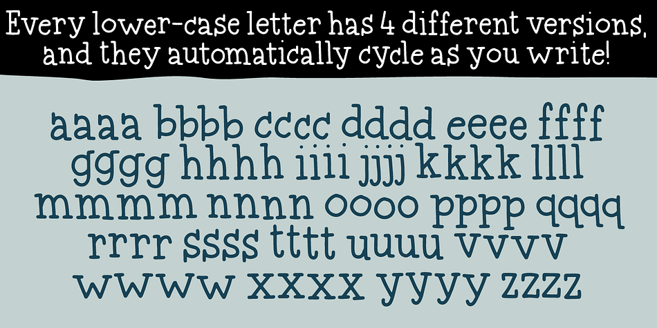 Boys on mopeds Font