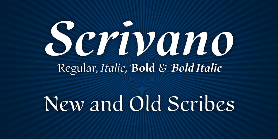 Scrivano Font