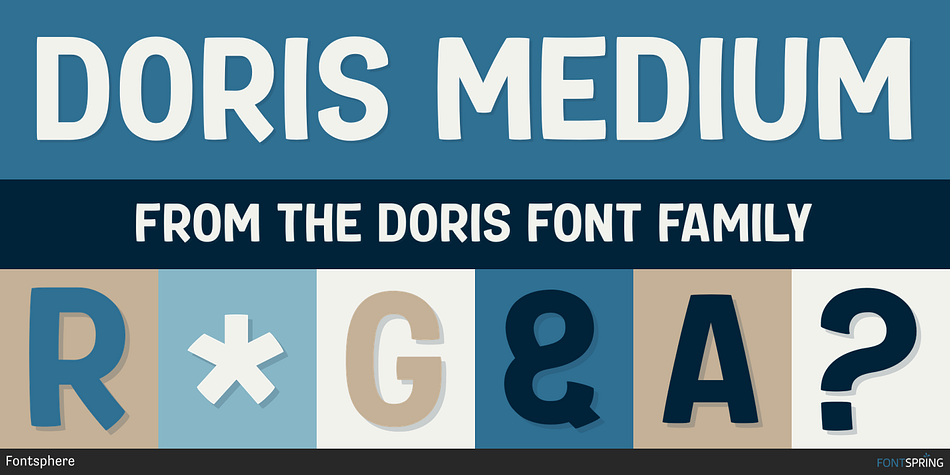Doris Medium Font