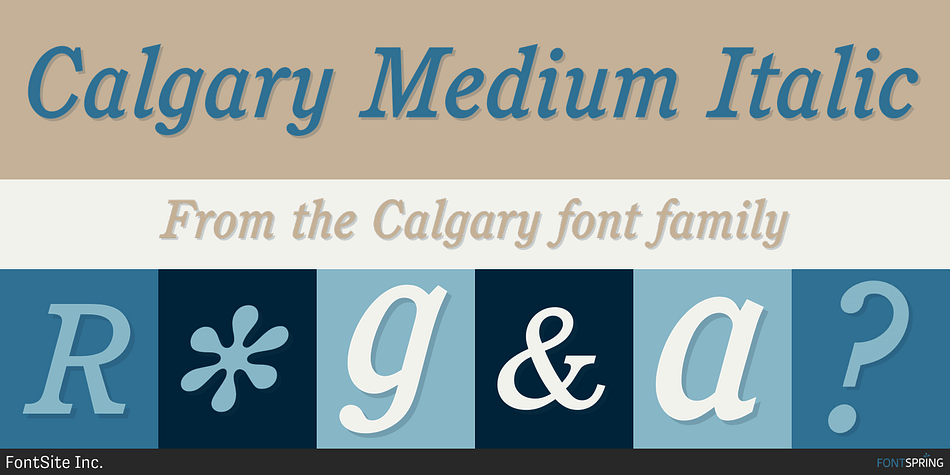Calgary Font