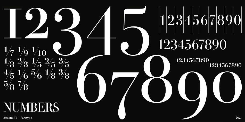 Bodoni PT Font