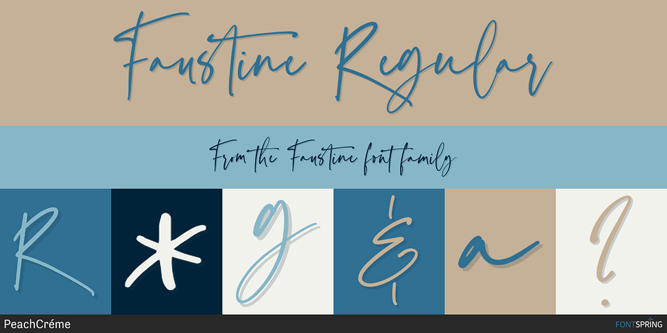 Faustine Regular Font