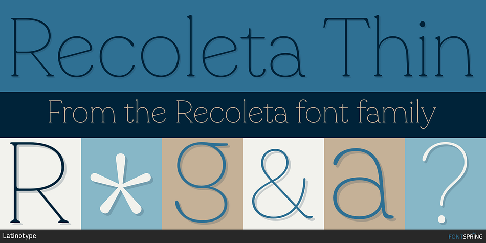 Recoleta Basic Font