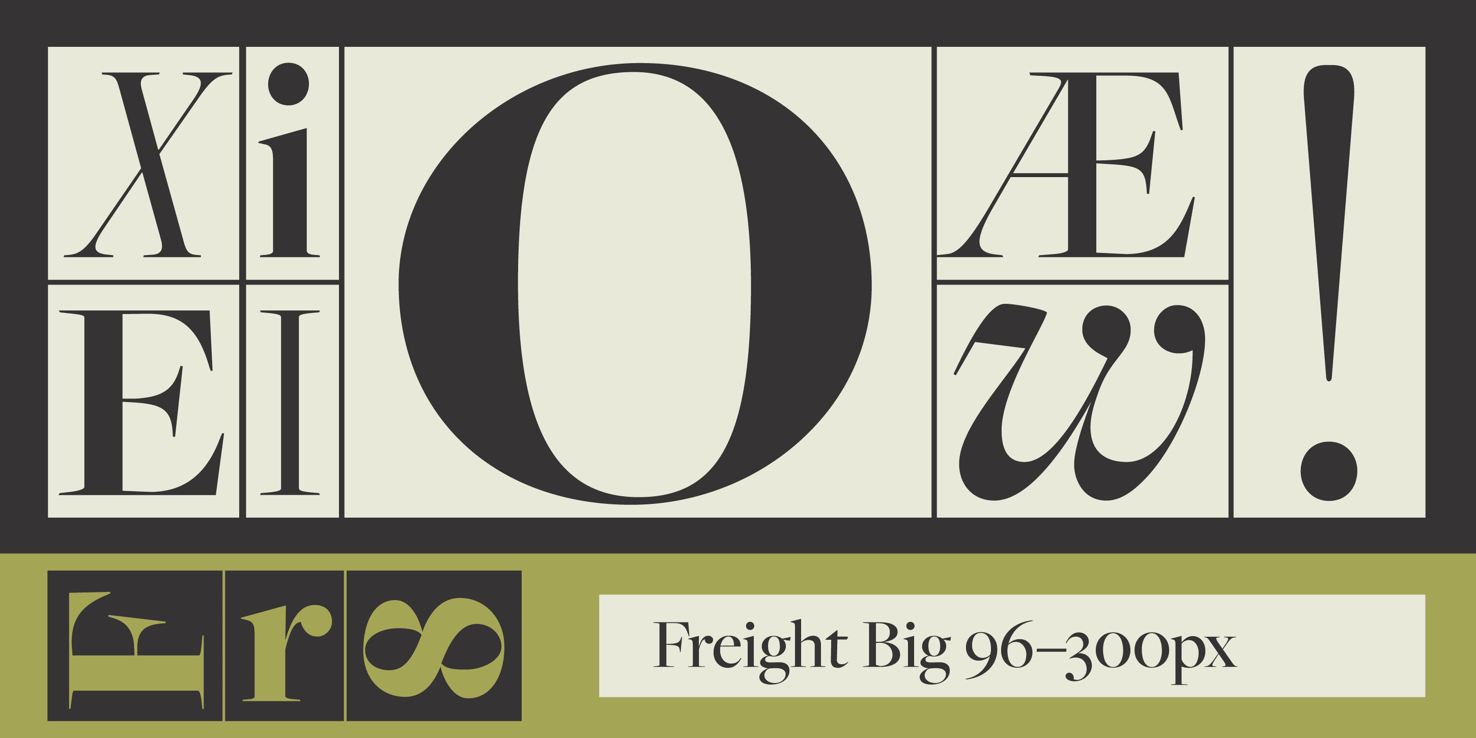 Freight Big Pro Font