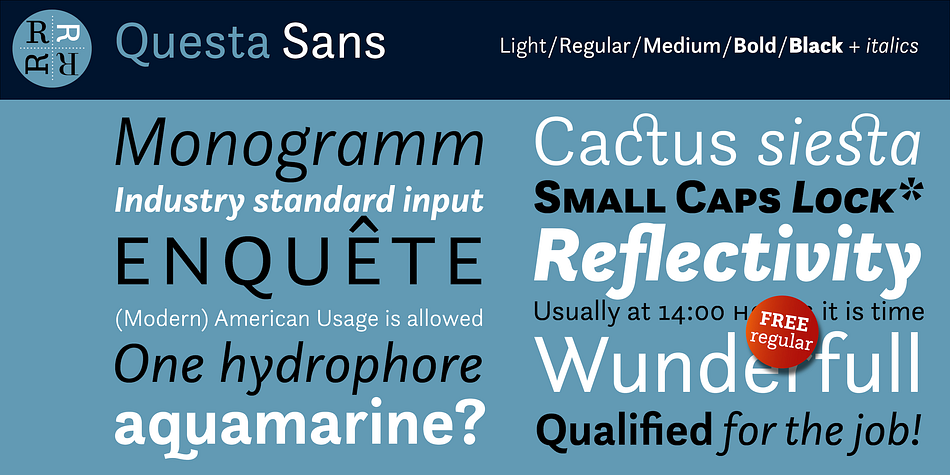 Questa Sans Font