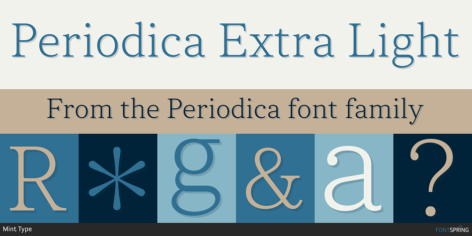 Periodica Extra Light Font